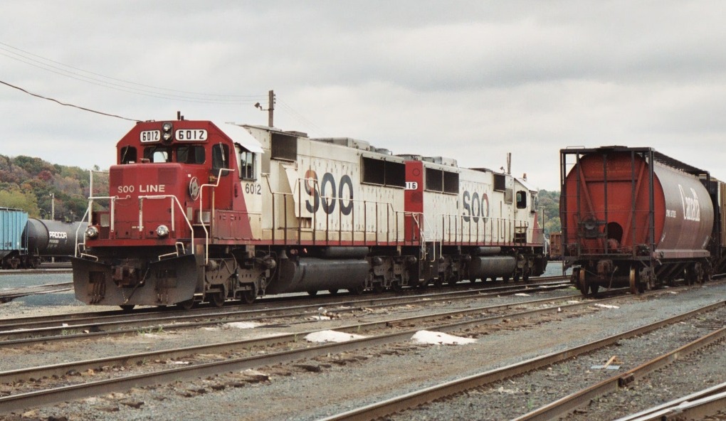 SOO 6012 at the SOOs St.Paul Yard
